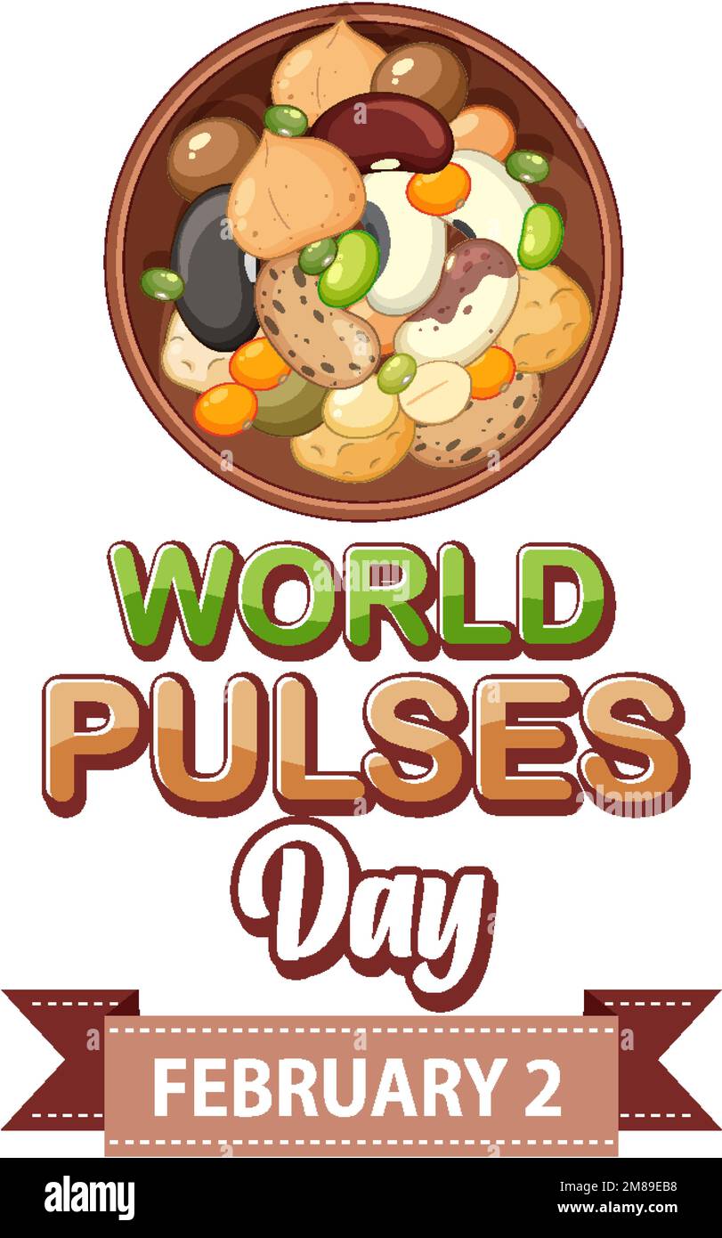 World Pulses Day Banner Design illustration Stock Vector Image & Art ...