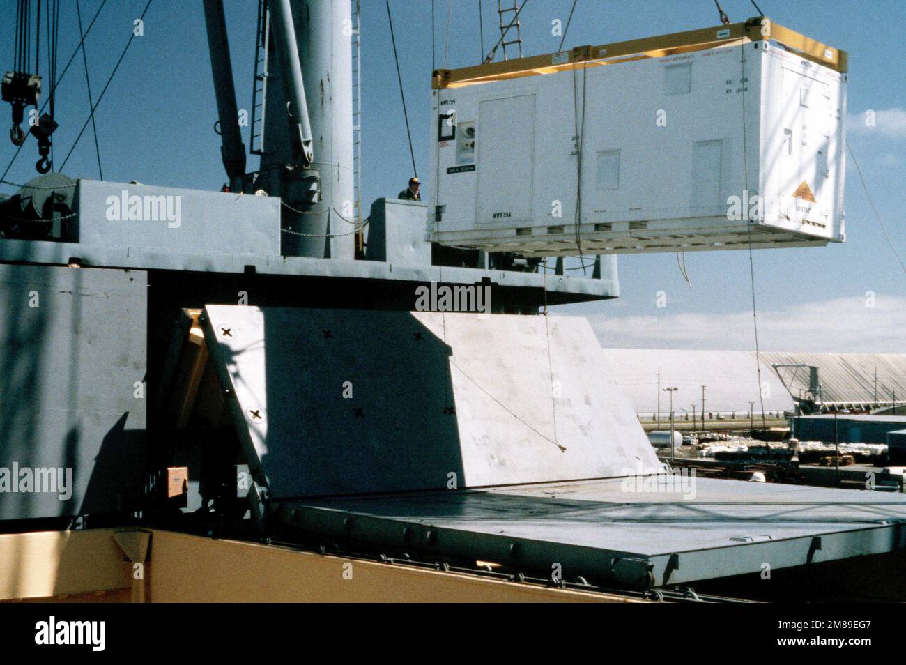 Hoisted aboard hi-res stock photography and images - Alamy