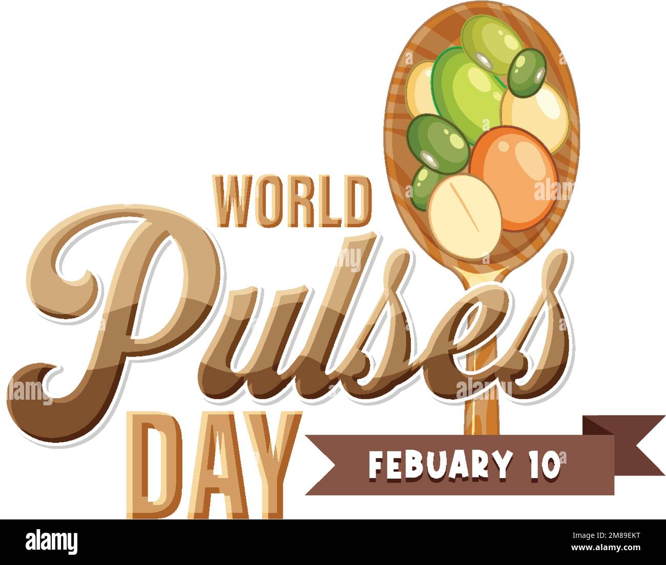 World Pulses Day Banner Design illustration Stock Vector Image & Art ...