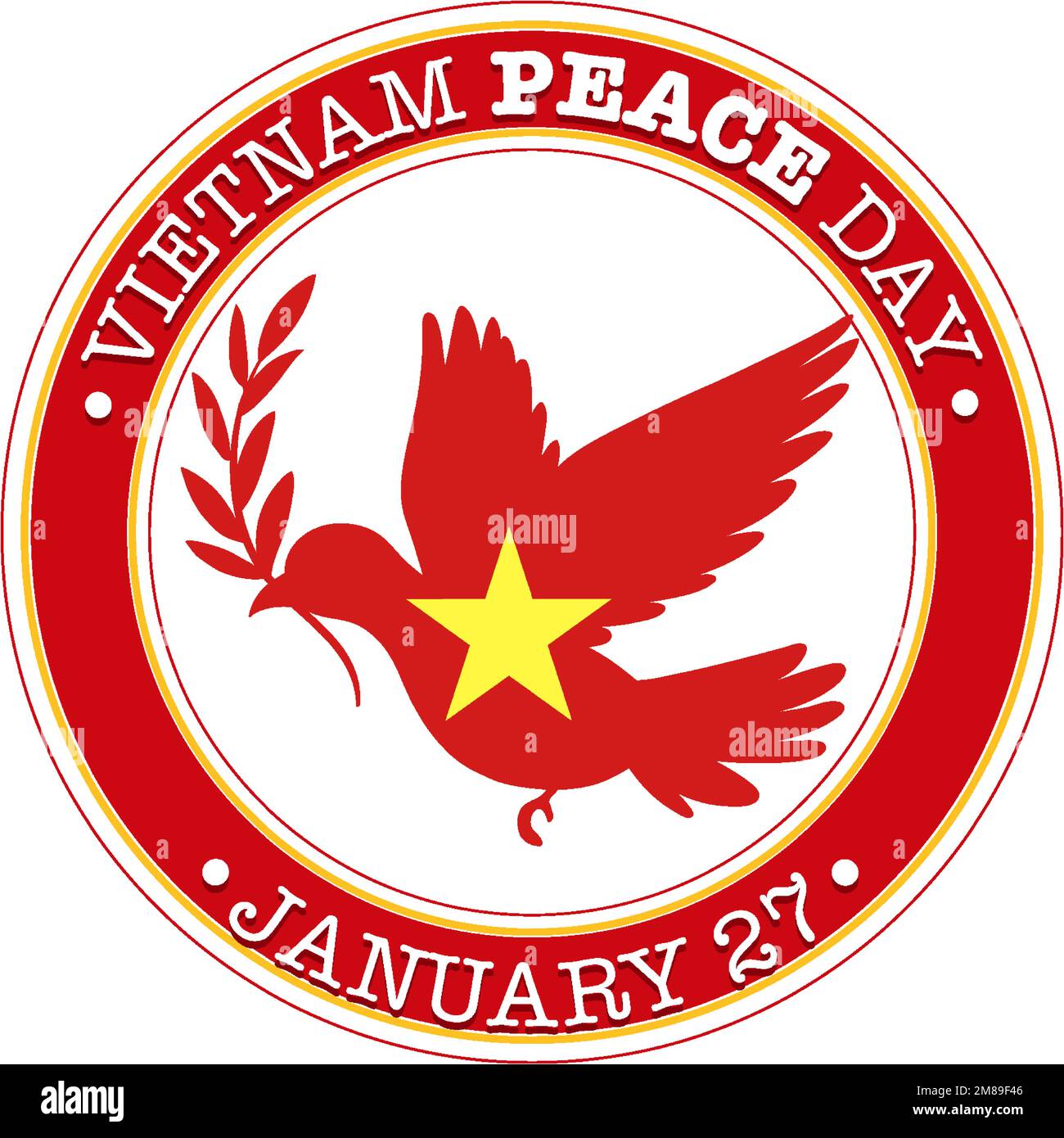 Vietnam Peace Day Banner Design illustration Stock Vector Image & Art ...