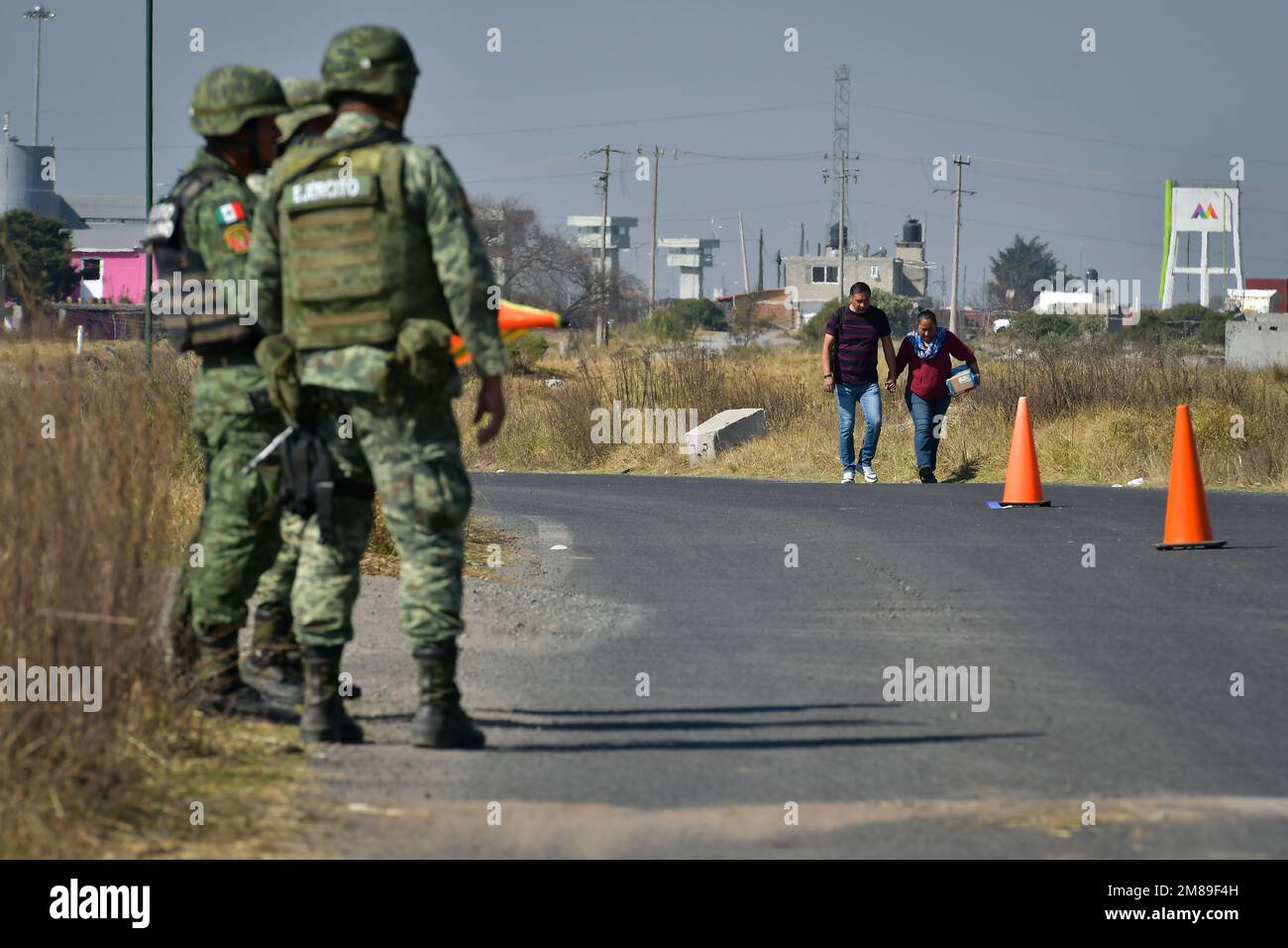 Non Exclusive: January 12 in Almoloya de Juárez, Mexico : Elements of ...