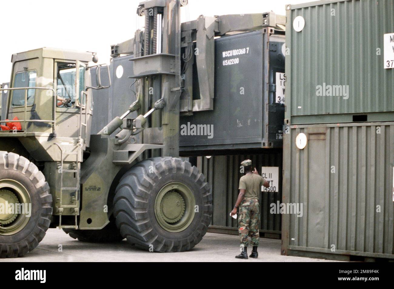 DM-ST-90-10469. Subject Operation/Series: OCEAN VENTURE '88 Base: US ...