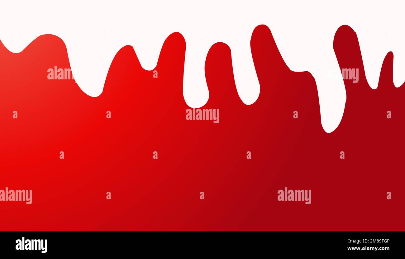 Liquid red and white abstract background Stock Vector Image & Art - Alamy