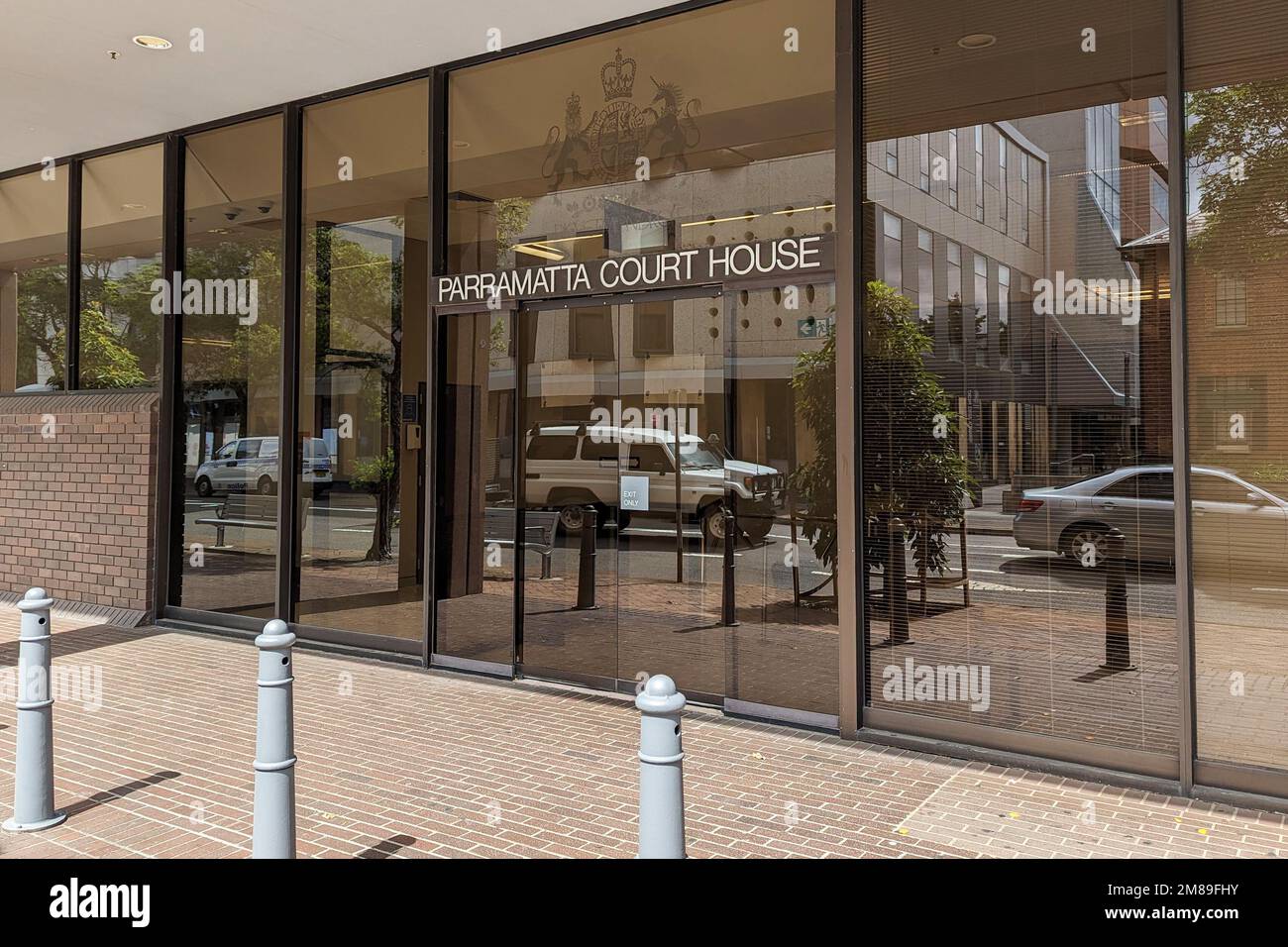 A general view of the Parramatta Local Court in Parramatta, Sydney ...
