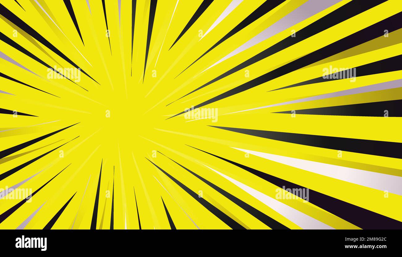 Illustration of a yellow background with a comic theme. Perfect for ...