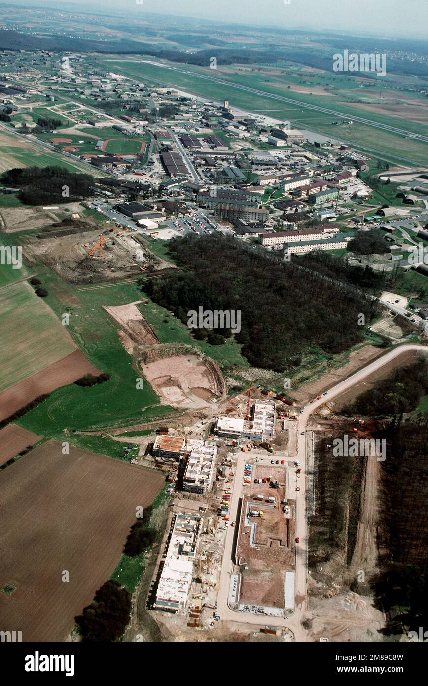 Aerial view bitburg air base hi-res stock photography and images - Alamy