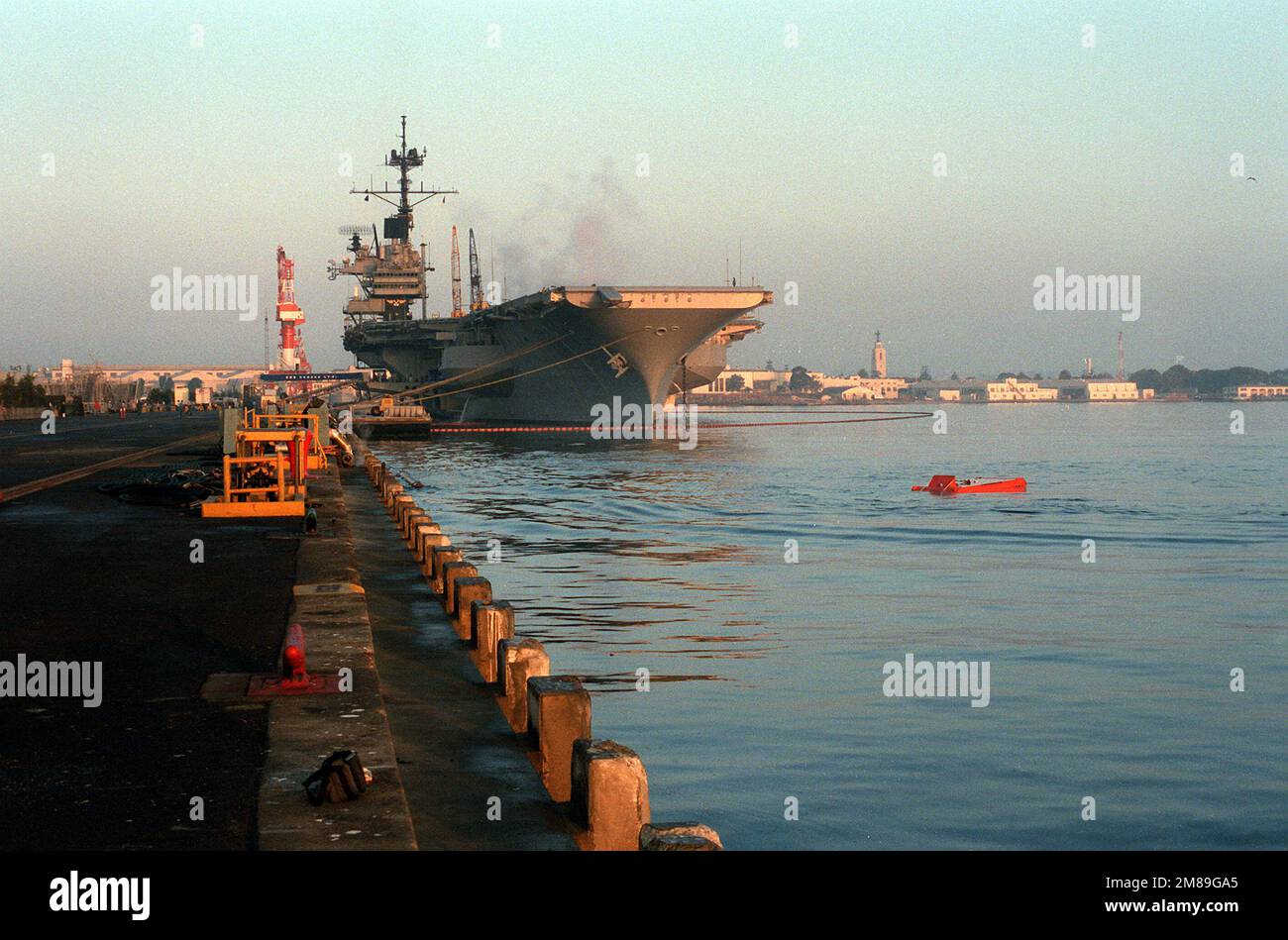 A 52,700-pound sled floats in the water after being launched from a ...