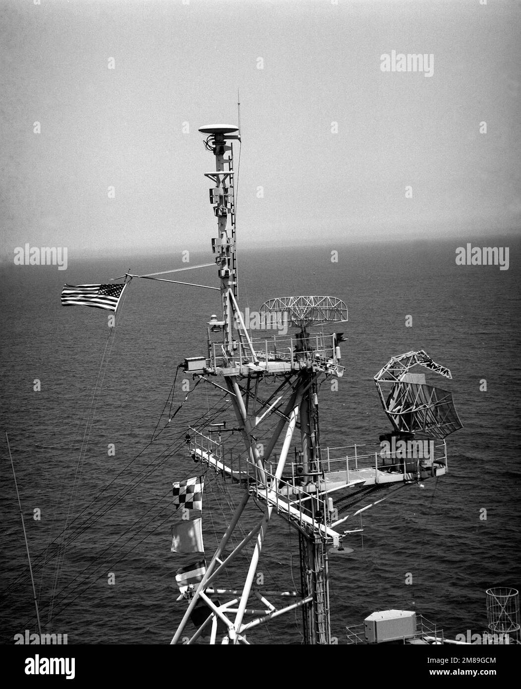 A close-up view from off the starboard side of the amphibious transport ...