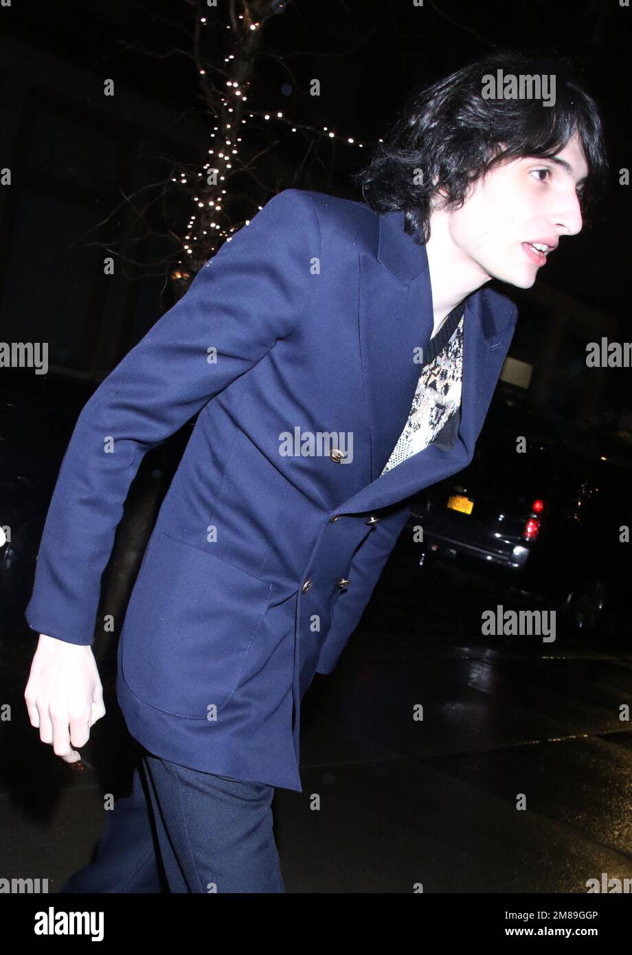 New York, NY, USA. 12th Jan, 2023. Finn Wolfhard arriving to the ...