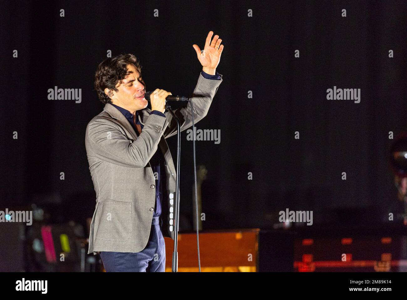 Teatro degli Arcimboldi, Milan, Italy, January 12, 2023, Jack Savoretti ...