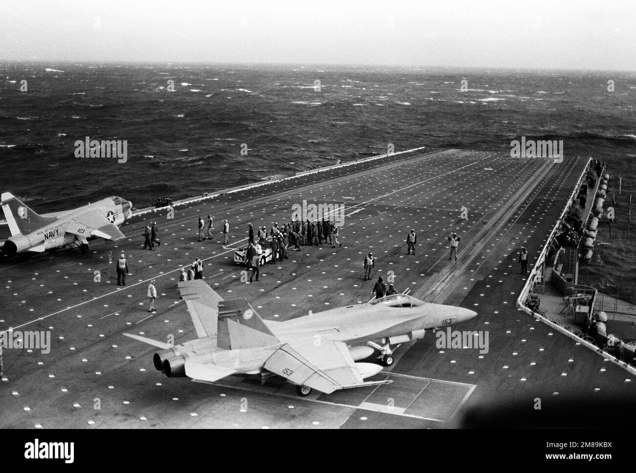 DN-SN-90-01111. Base: USS Independence (CV 62) Country: Atlantic Ocean ...
