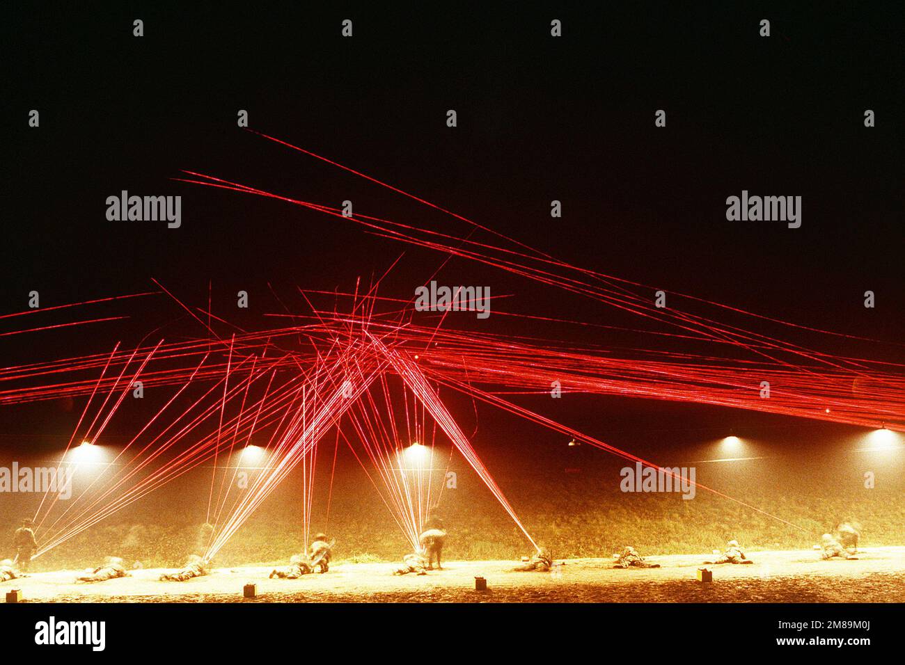 Tracer Bullets Ww1 At Night
