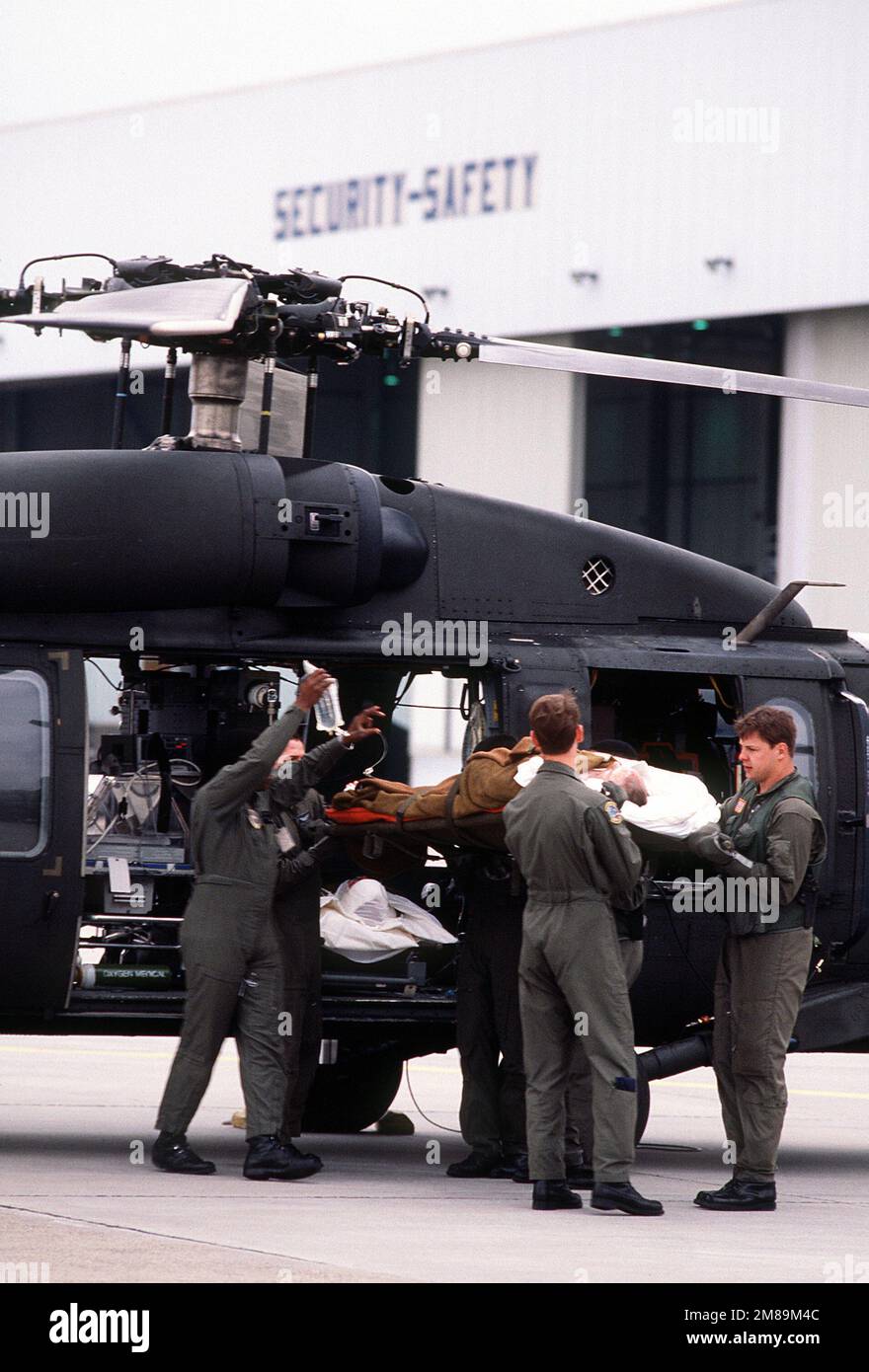 Members of the 2nd Aeromedical Evacuation Squadron and the 63rd Medical ...