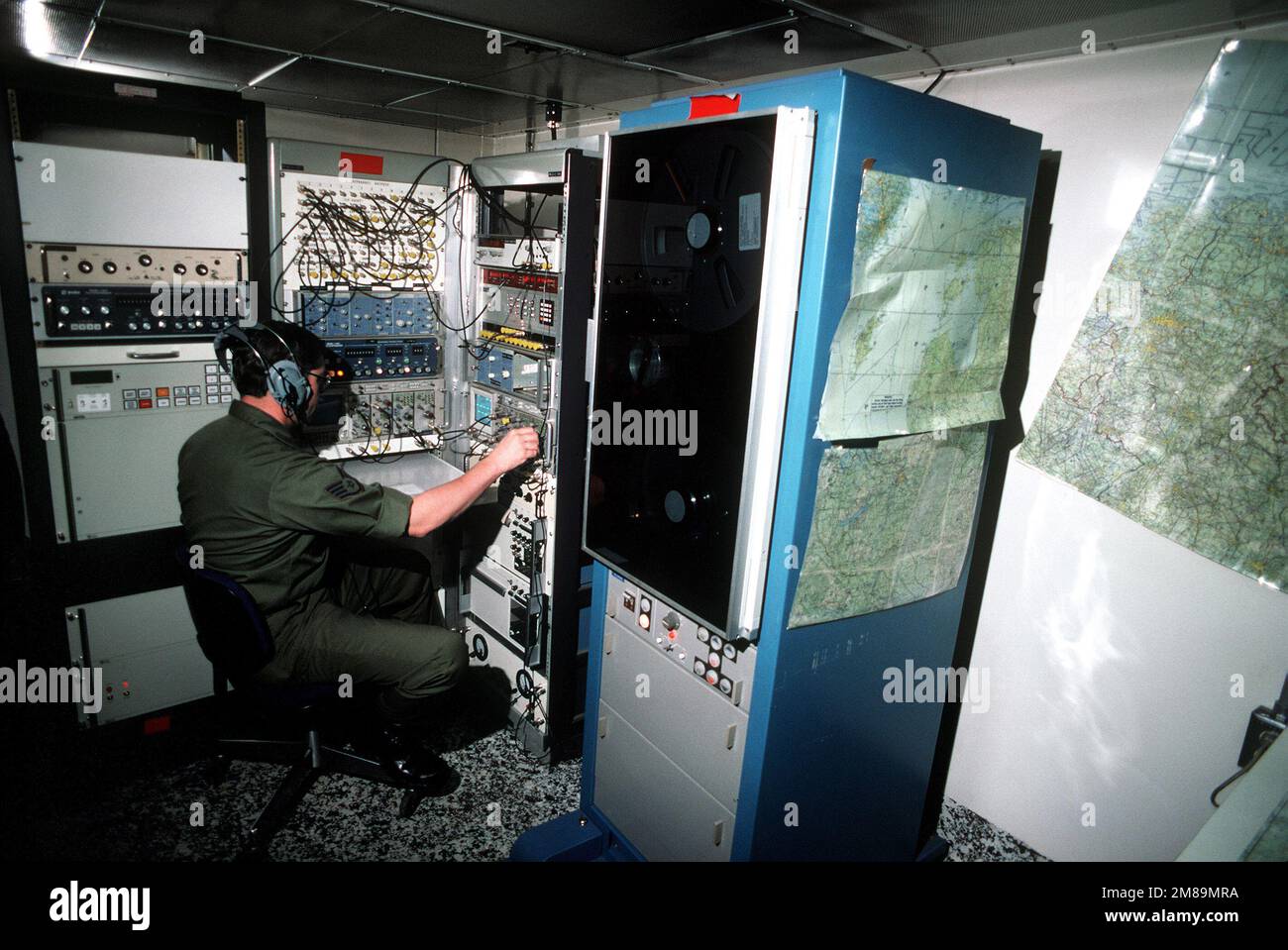 SSGT Rex C. Brunelli, an electronic intelligence (ELINT) operations ...