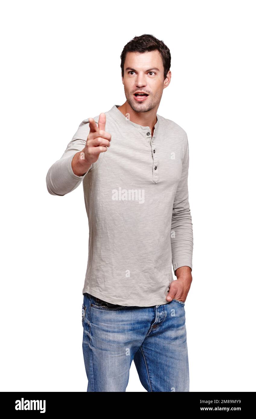 Thinking choice man in Cut Out Stock Images & Pictures - Alamy