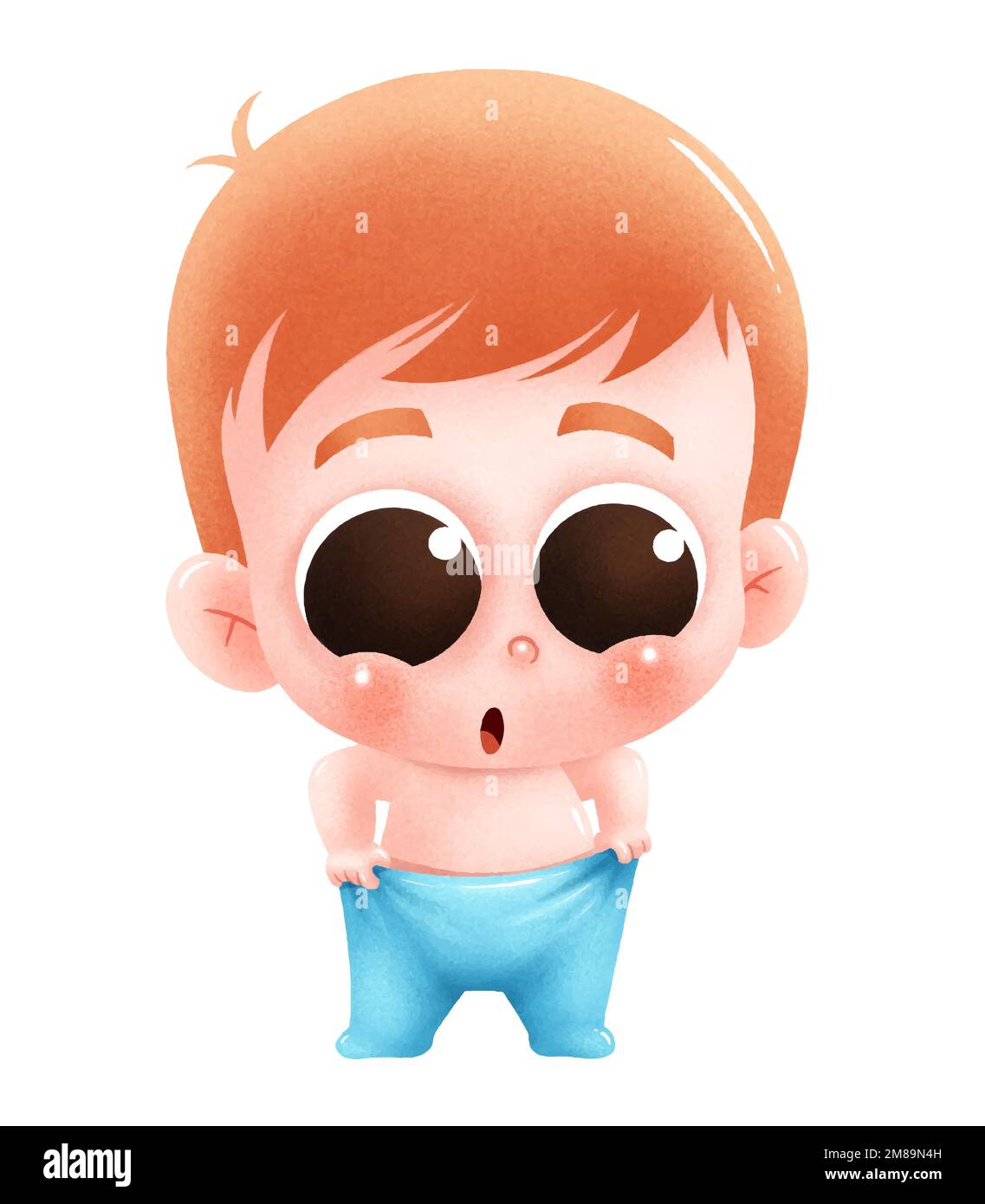 Cartoon surprised boy hi-res stock photography and images - Alamy