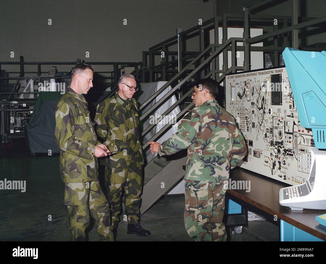 Brigade General Leif Kesselmark, inspector of Infantry and Cavalry ...