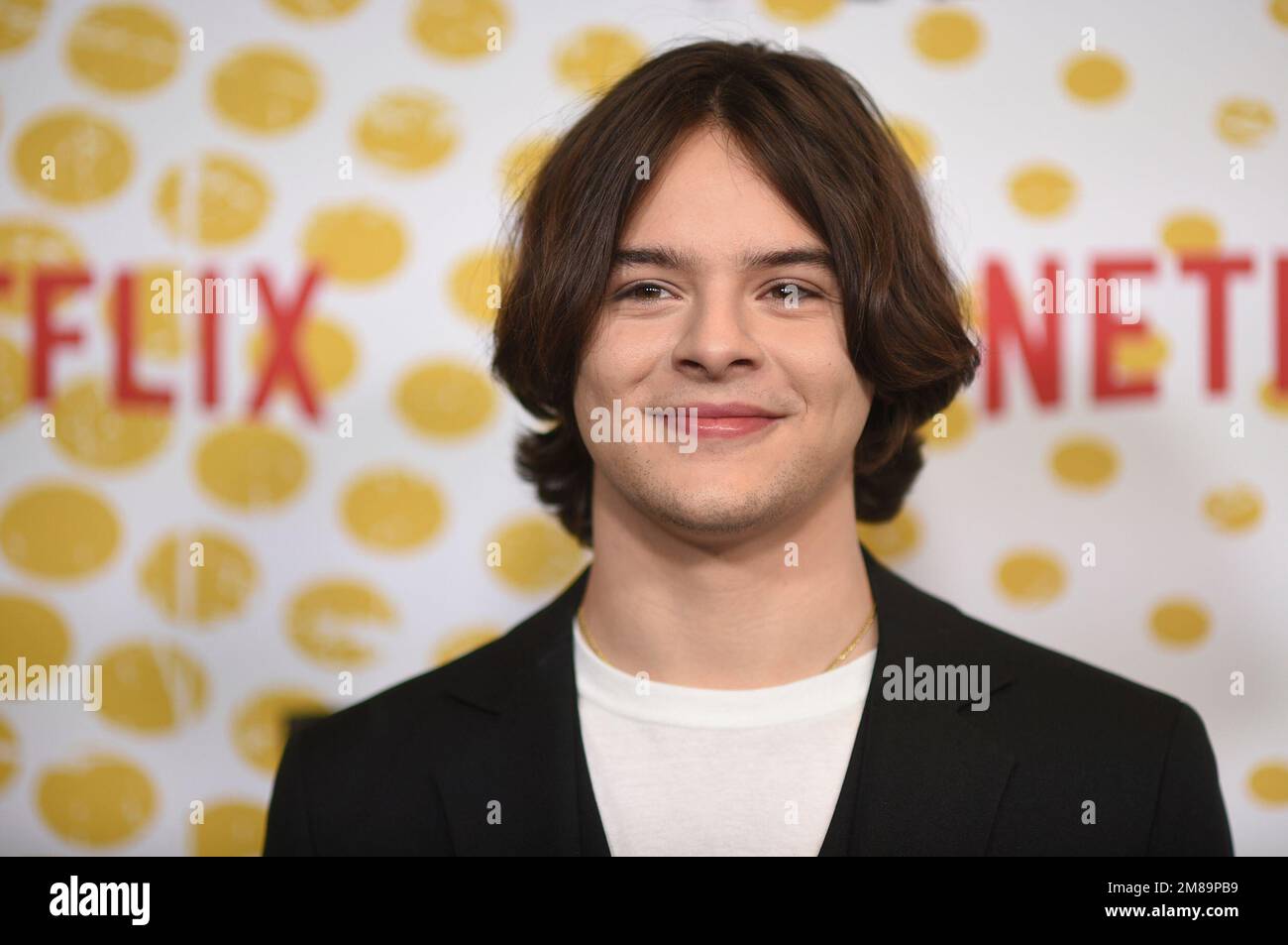 Mace Coronel arrives at a special screening of "That '90s Show" on ...