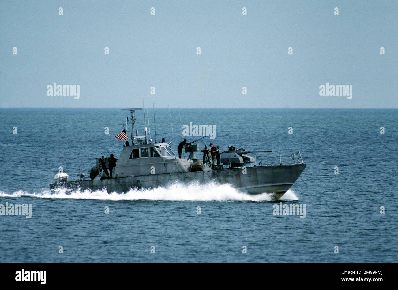 Naval Amphibious Base. A starboard bow view of a PB Mark III patrol ...