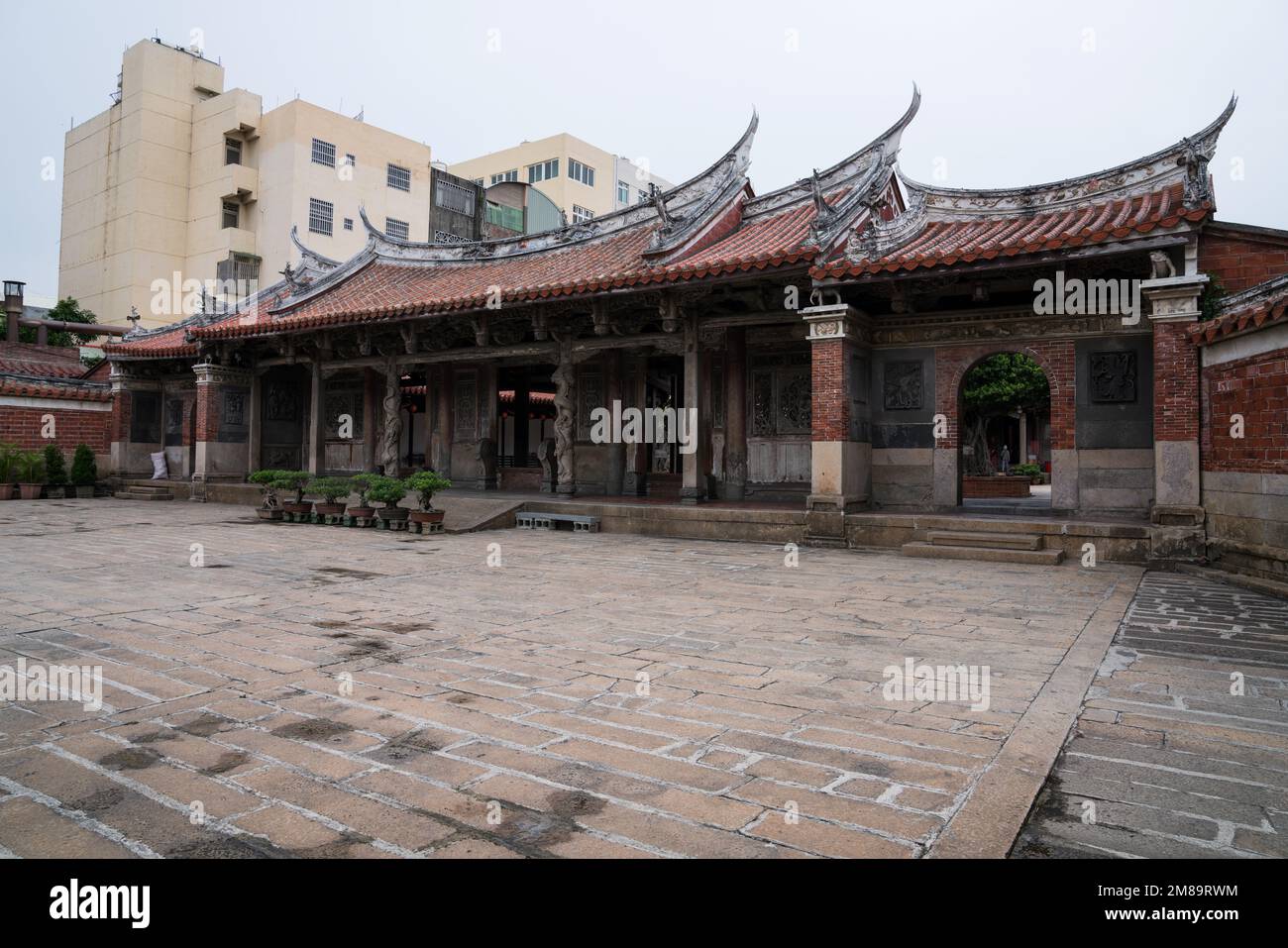 Deer port town of longshan temple in Taiwan Stock Photo - Alamy