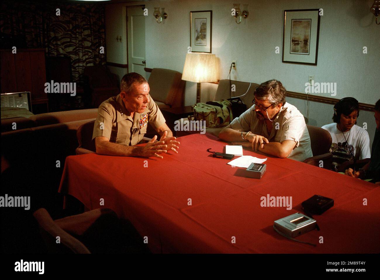 General George B. Crist, commander in chief, U.S. Central Command, is ...