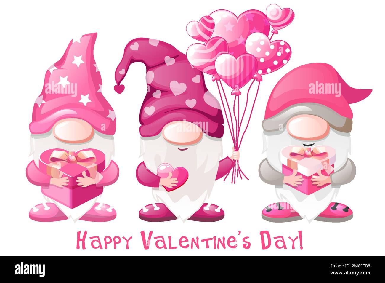 Romantic gnomes Cut Out Stock Images & Pictures - Alamy