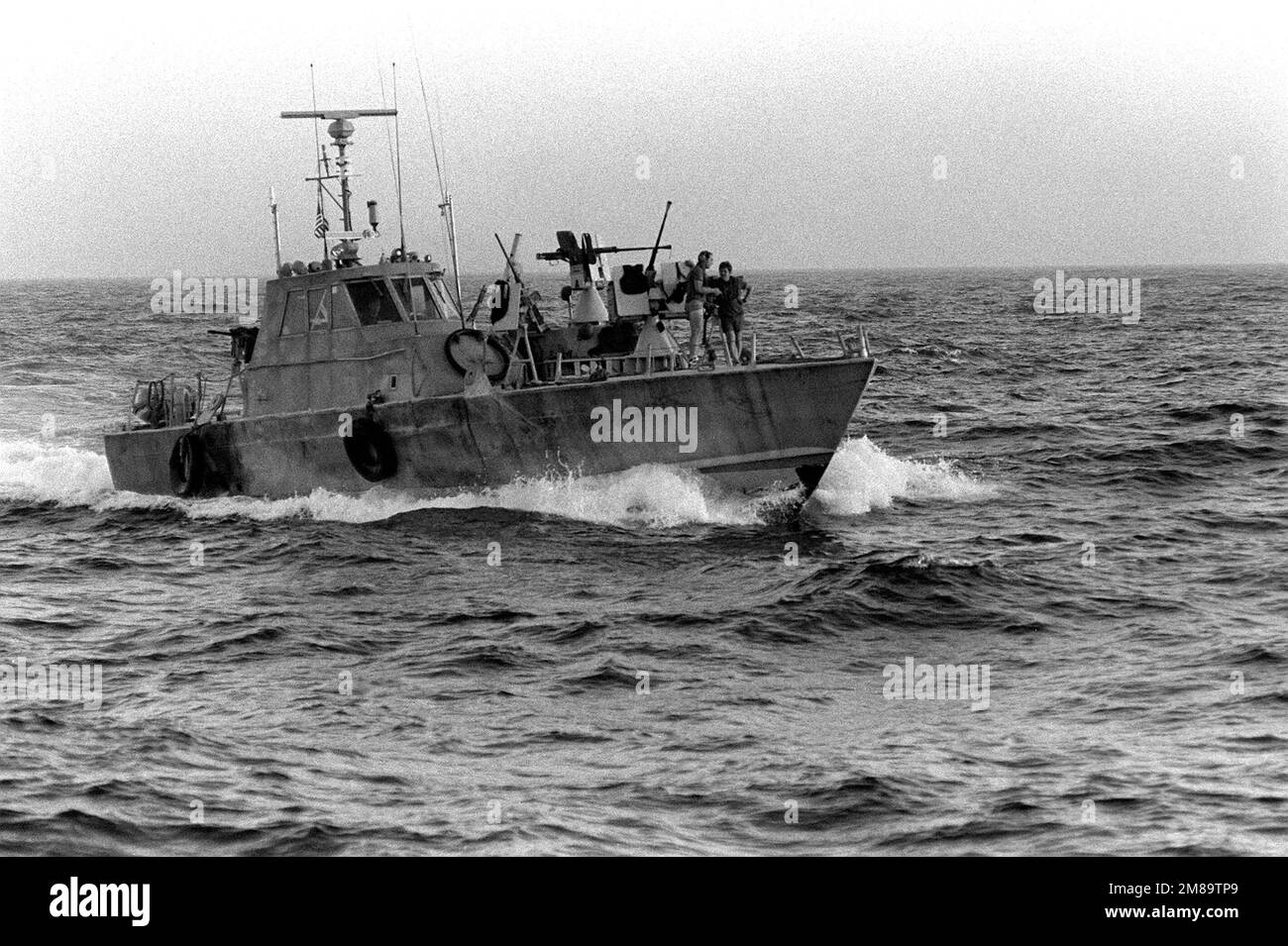 A PB Mark III patrol boat from Special Boat Unit II returns to the ...