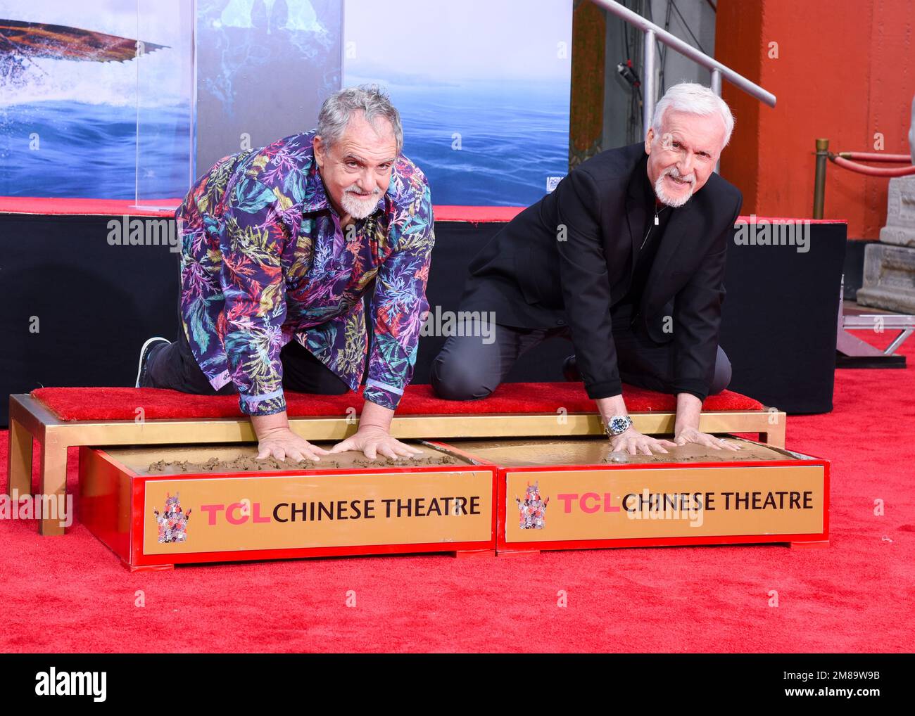 Hollywood, California, USA. 12th Jan, 2023. Jon Landau and James ...