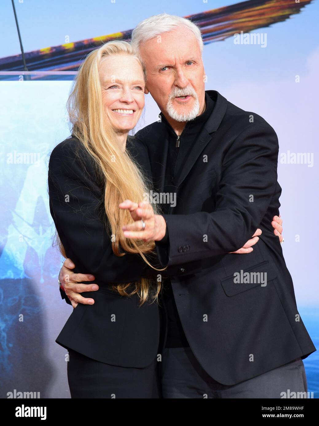 Hollywood, California, USA. 12th Jan, 2023. Suzy Amis Cameron and James ...