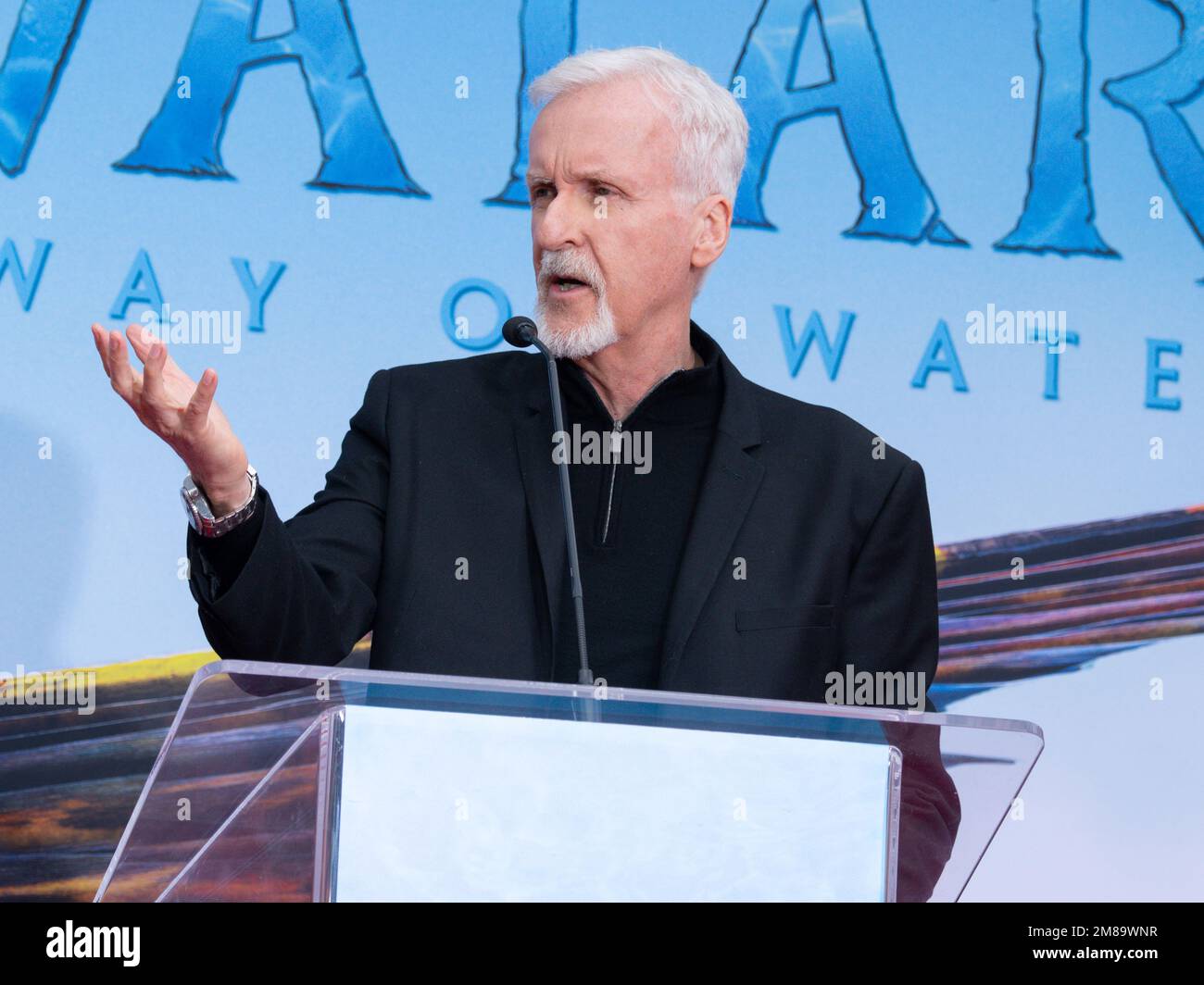 12 January 2023 - Hollywood, California - James Cameron. James Cameron ...