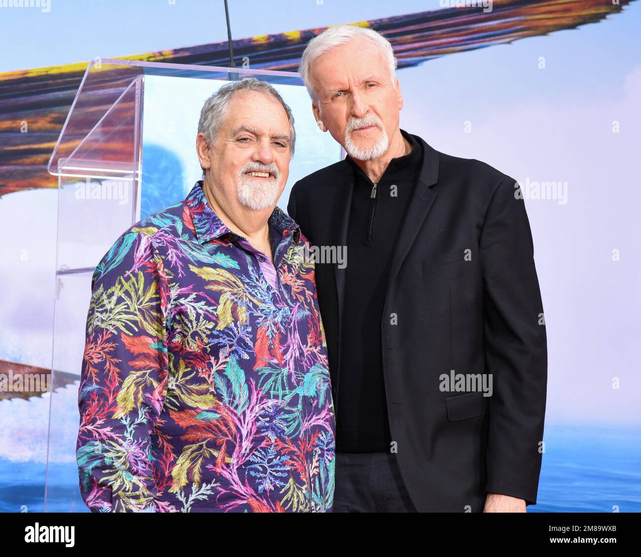 Hollywood, California, USA. 12th Jan, 2023. Jon Landau and James ...