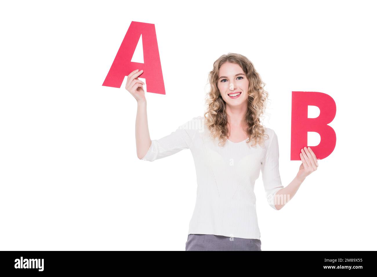 Happy female foreign teachers Stock Photo - Alamy