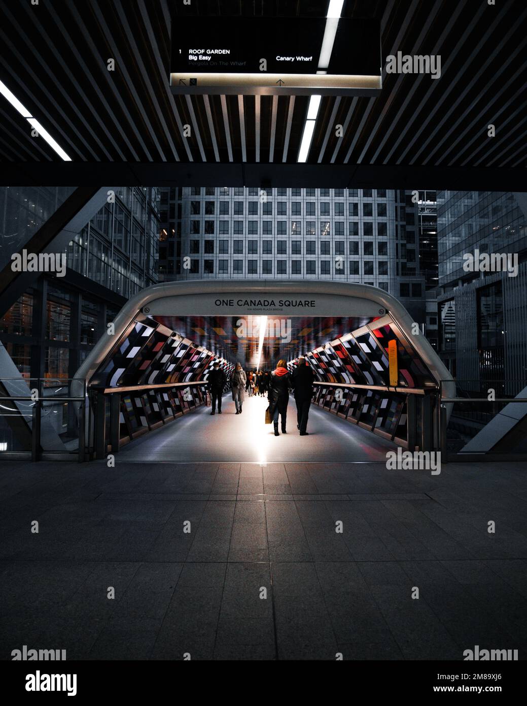 Camille walala canary wharf hi-res stock photography and images - Alamy