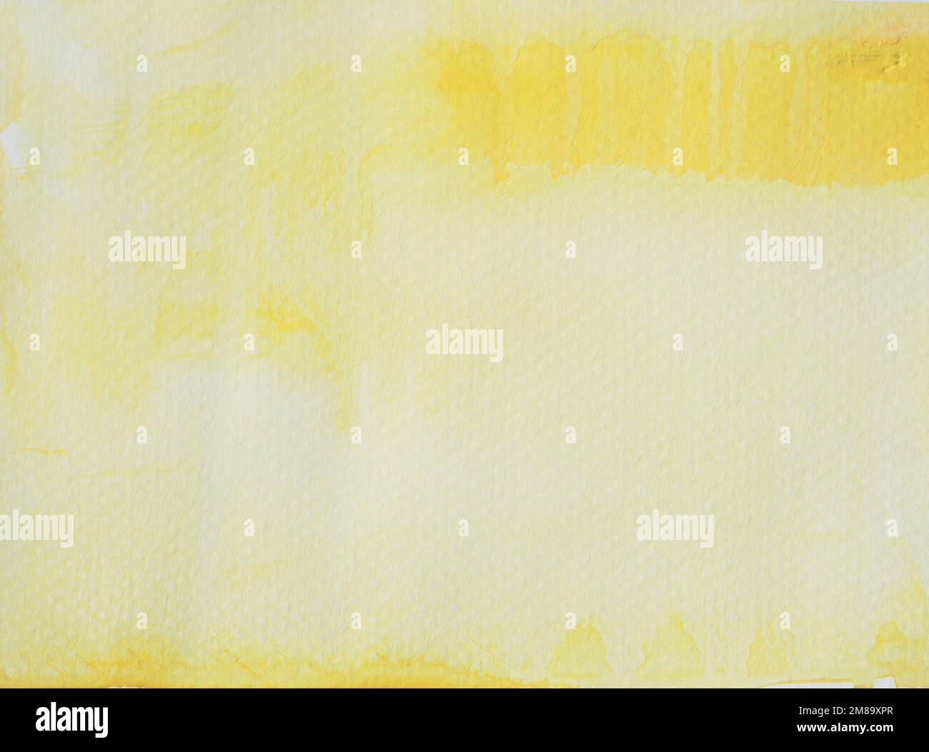 Color gradient from blue with yellow and green on white surface ...