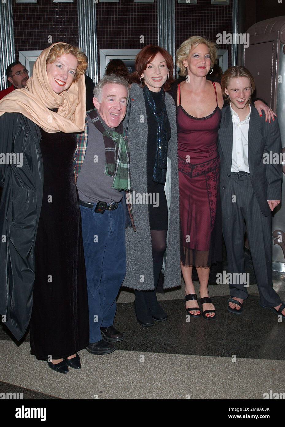 The director Julia Jay Pierrepont III posing with the cast Leslie ...