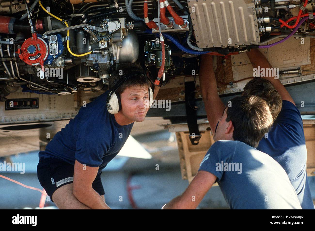 Greg Walker, Eric Holgate, and Dave Banks of Royal Australian Air Force ...