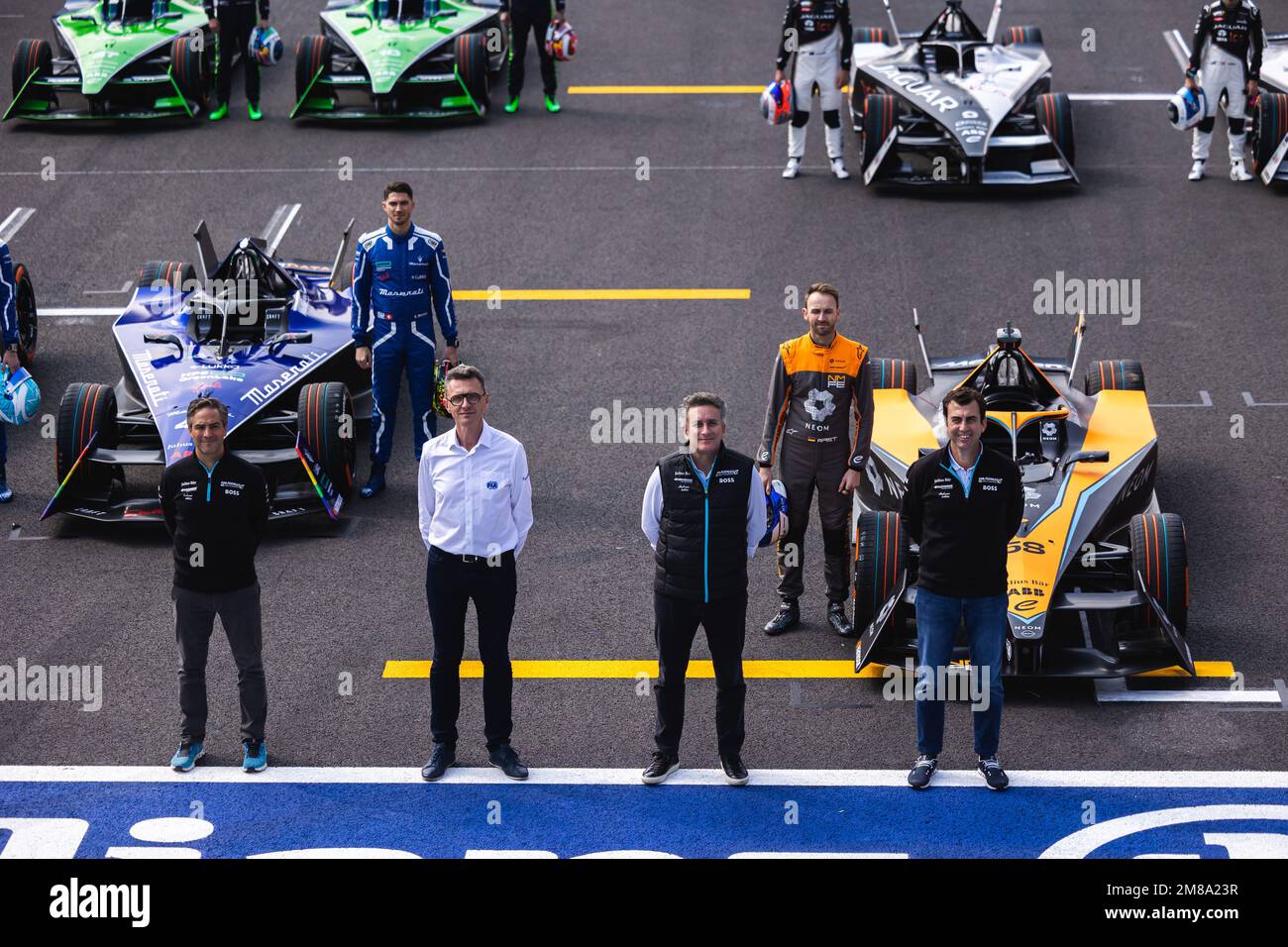 Mexico City, Mexico - 12/01/2023, Family picture with REIGLE Jamie ...