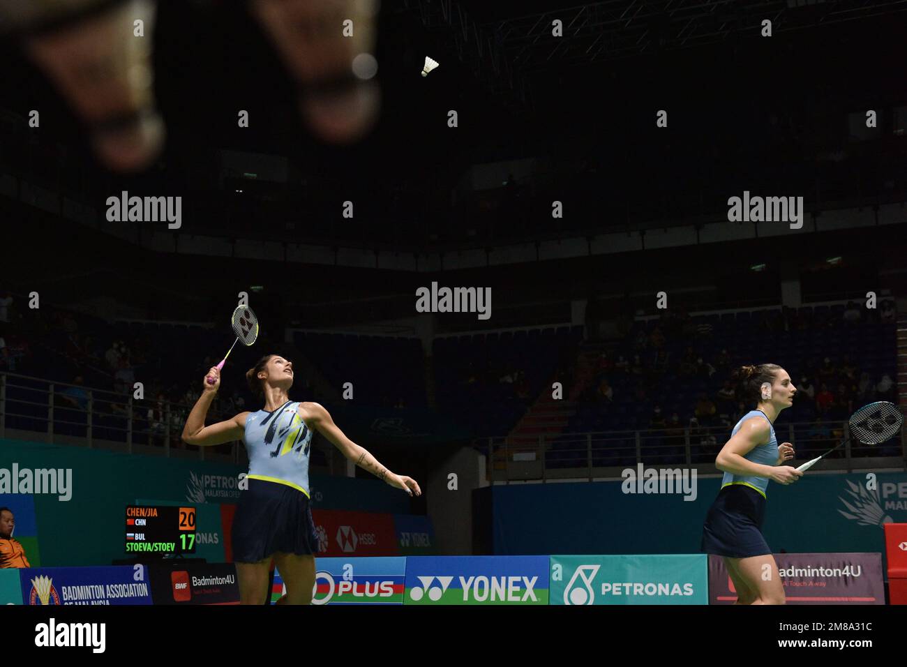 Kuala Lumpur, Malaysia. 13th Jan, 2023. Bulgaria's Gabriela Stoeva (L ...