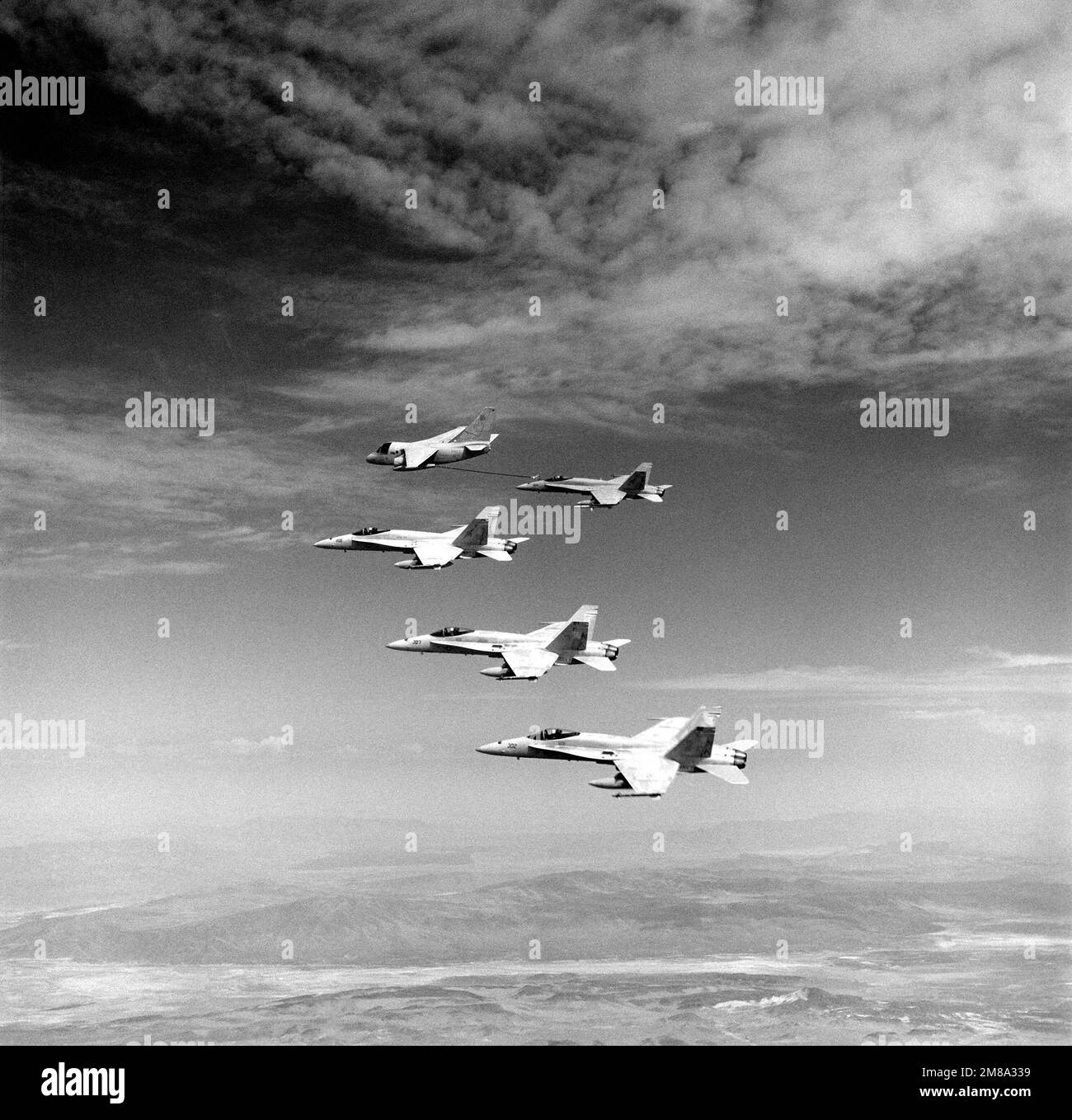 Strike fighter squadron vfa 41 Black and White Stock Photos & Images ...