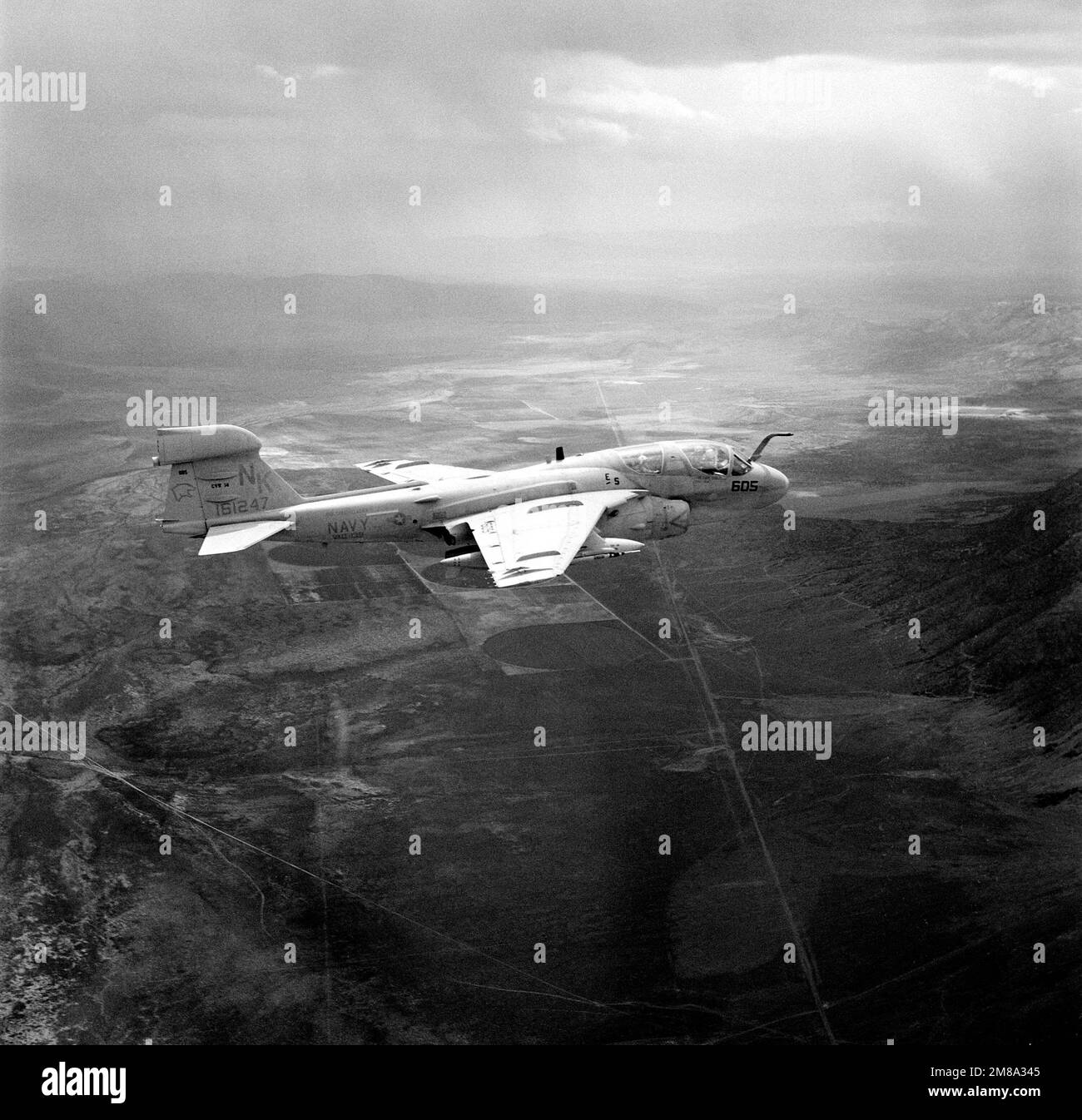 A Tactical Electronic Warfare Squadron 139 (VAQ-139) EA-6B Prowler ...