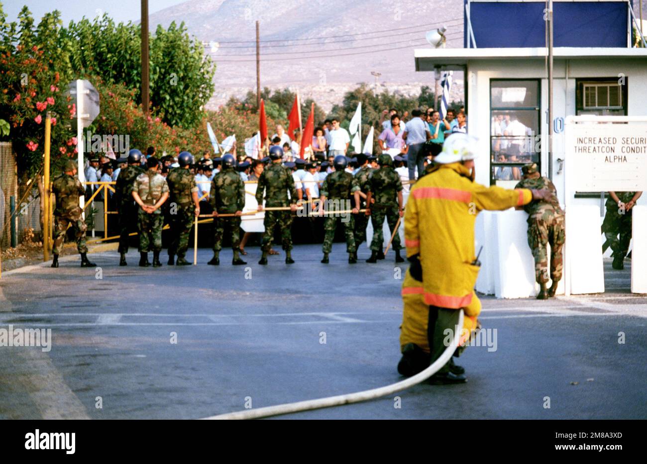 Iraklion air station hi-res stock photography and images - Alamy