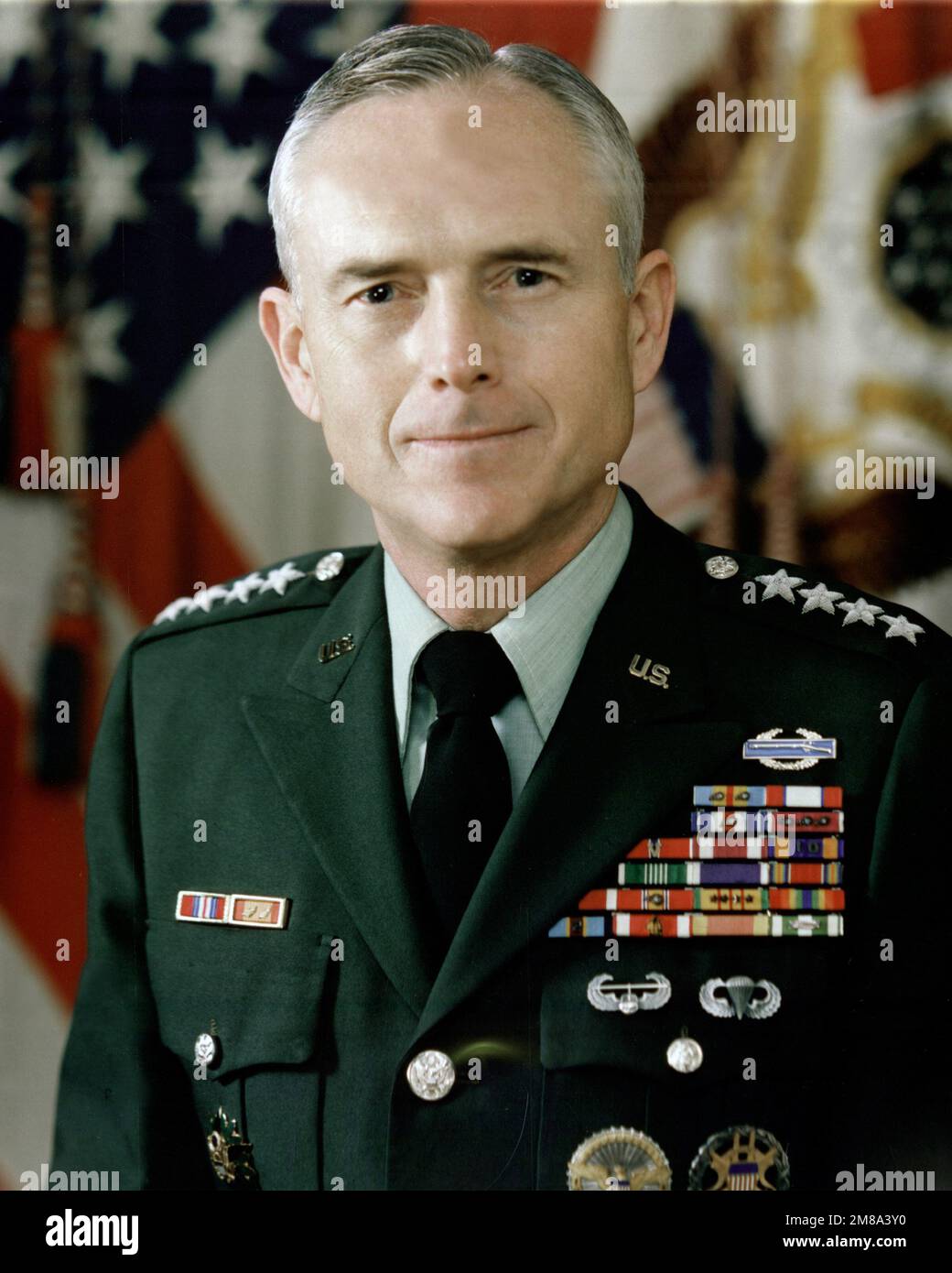 GEN. John A. Wickham, USA. Country: Unknown Stock Photo - Alamy