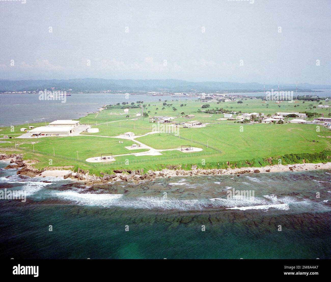 An aerial view of Wallace Air Station. Country: Philippines(PHL Stock ...