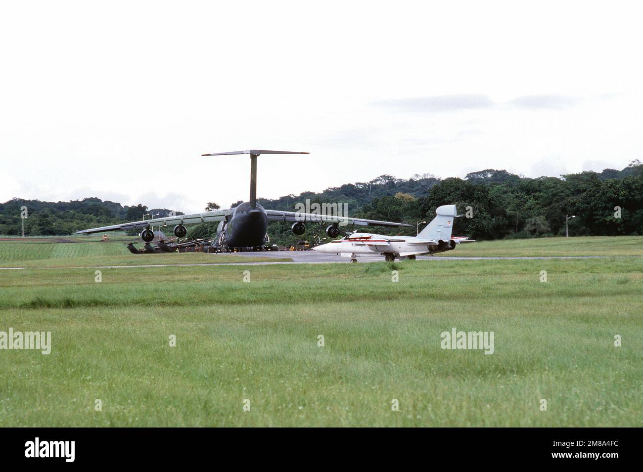 An EF-111A Raven aircraft prepares to depart for Mountain Home Air ...