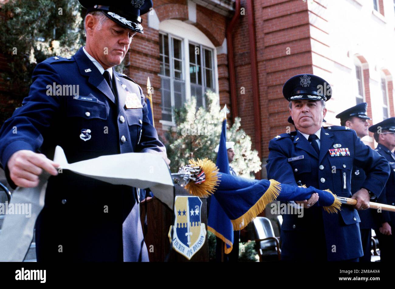 BGEN Arlen D. Jameson, commander, 1ST Strategic Aerospace Division ...