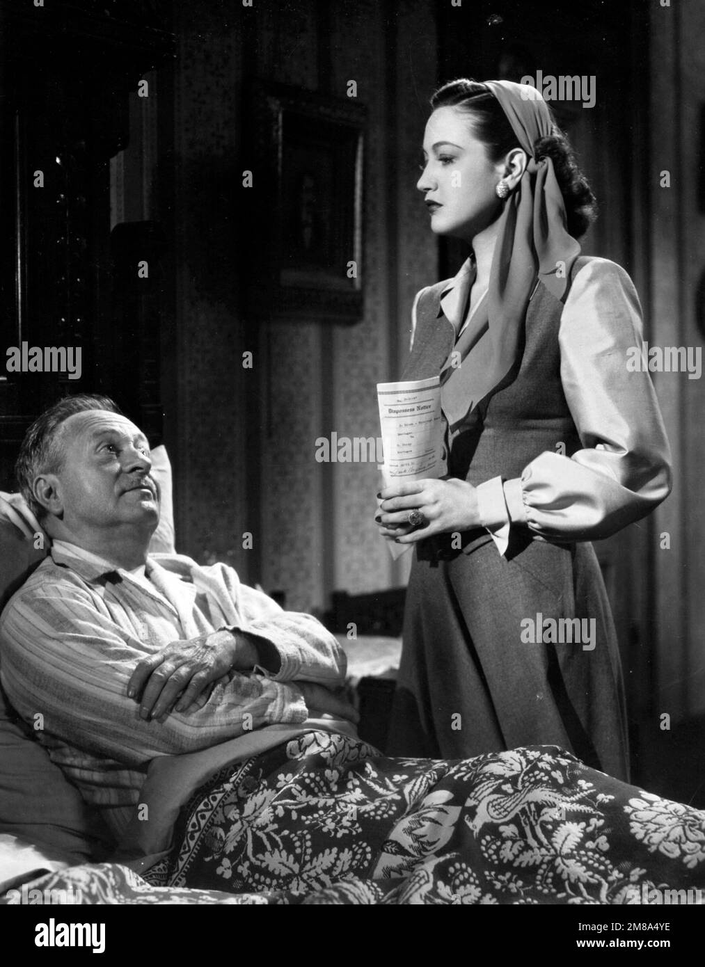 DOROTHY LAMOUR and ERNEST TRUEX in GIRL FROM MANHATTAN (1948), directed ...