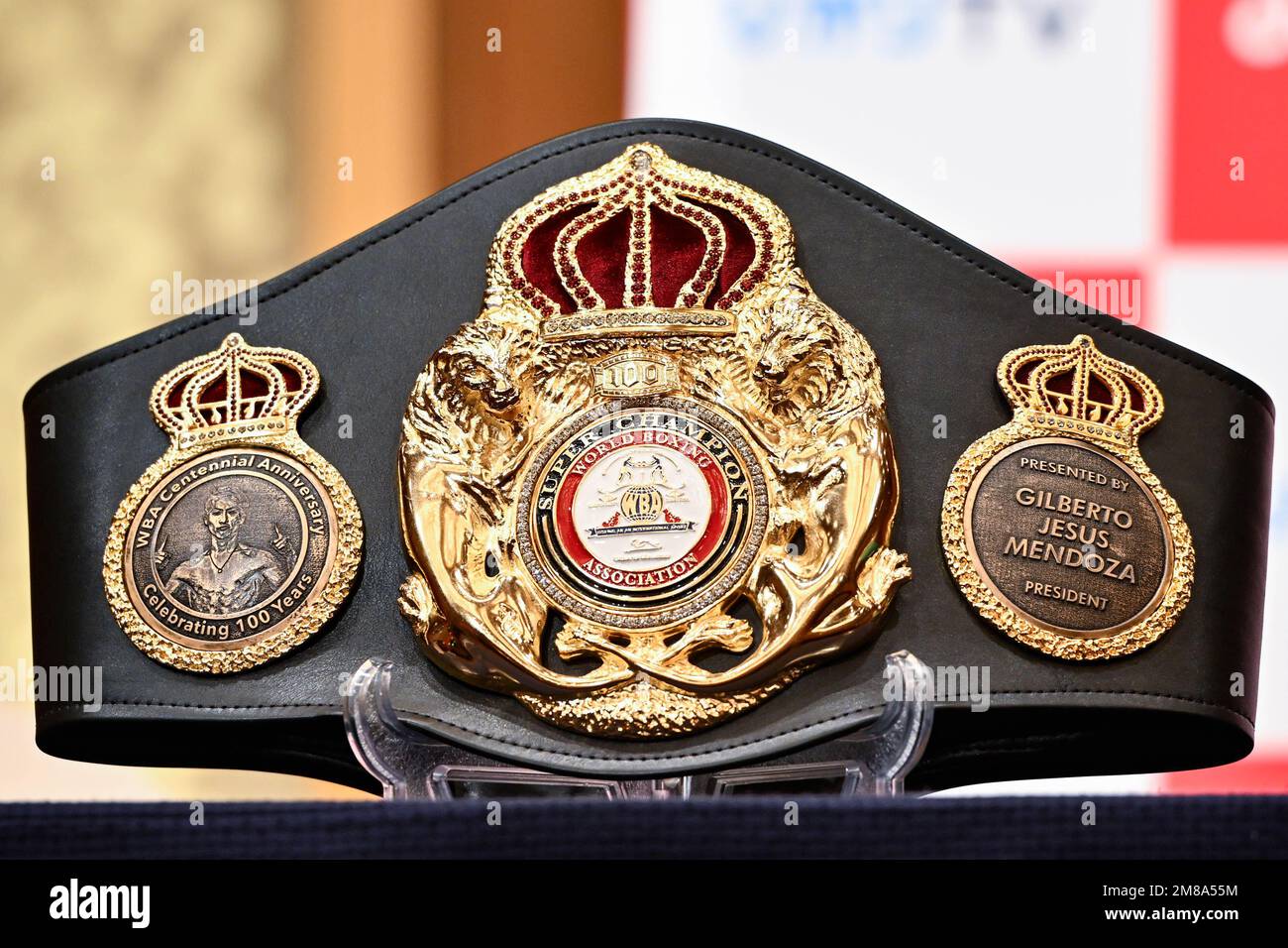 Four bantamweight belts hi-res stock photography and images - Alamy