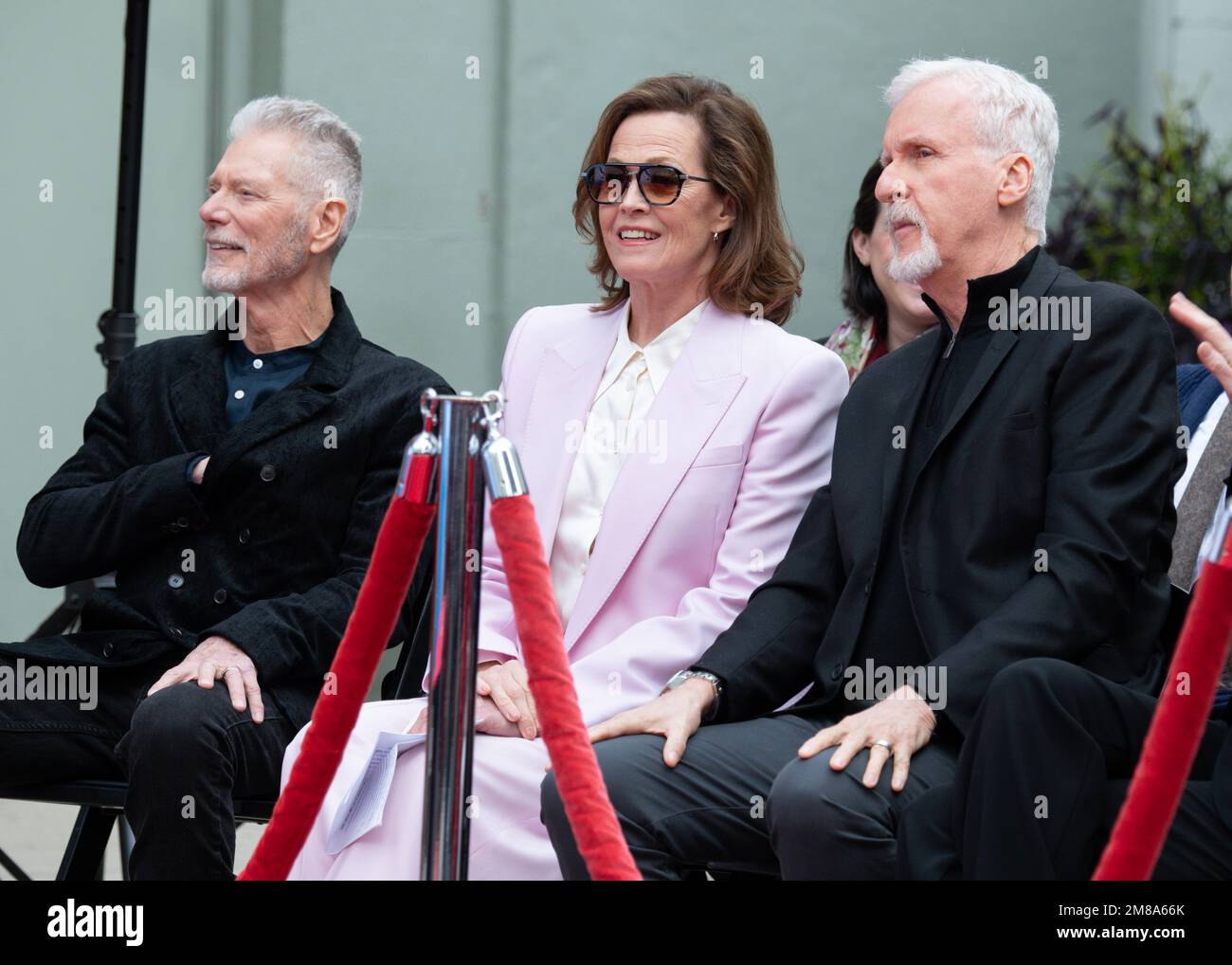 January 12, 2023, Hollywood: (L-R) Stephen Lang, Sigourney Weaver and ...