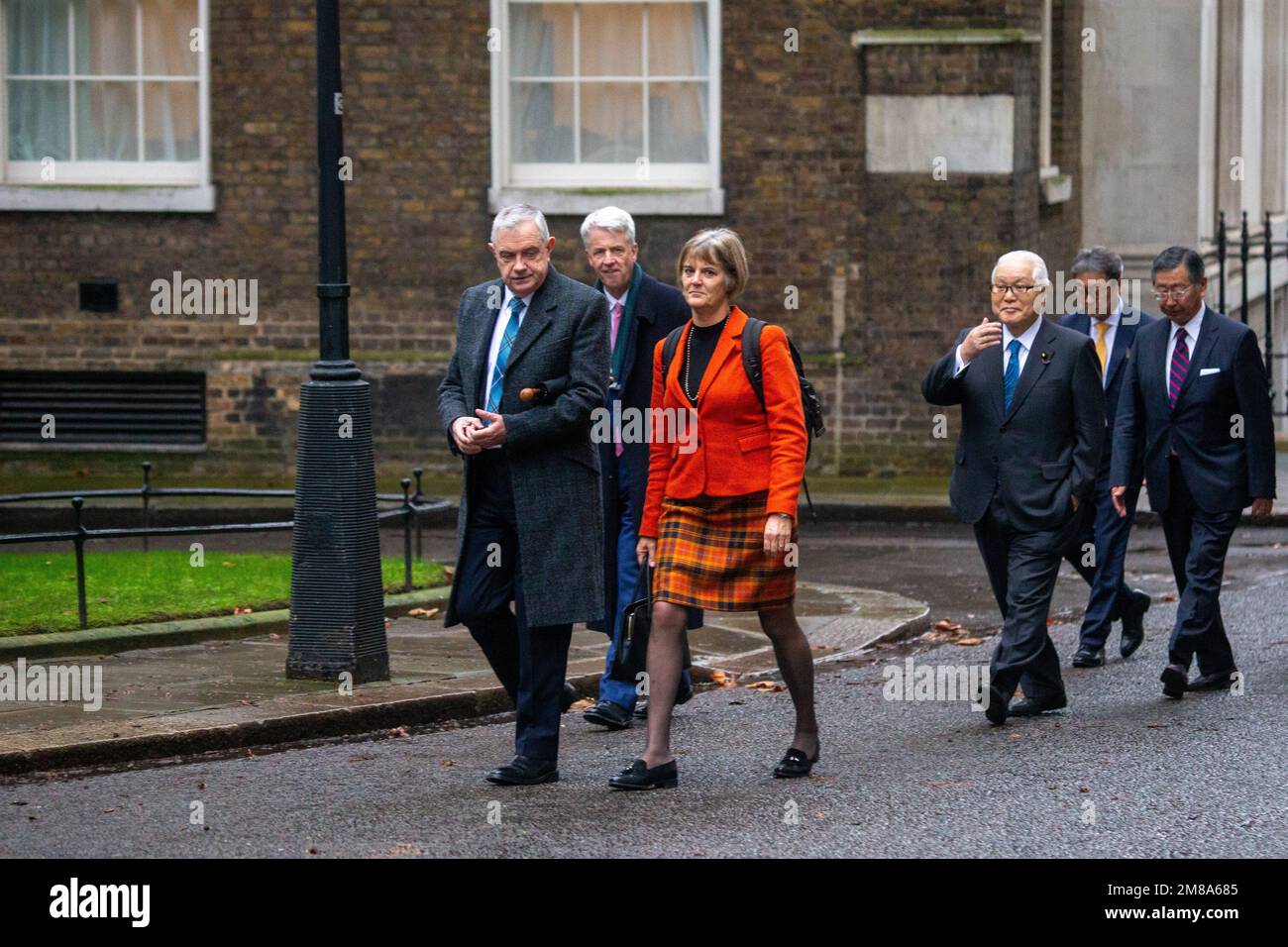 London, England, UK. 12th Jan, 2023. UK Ambassador to Japan JULIA ...