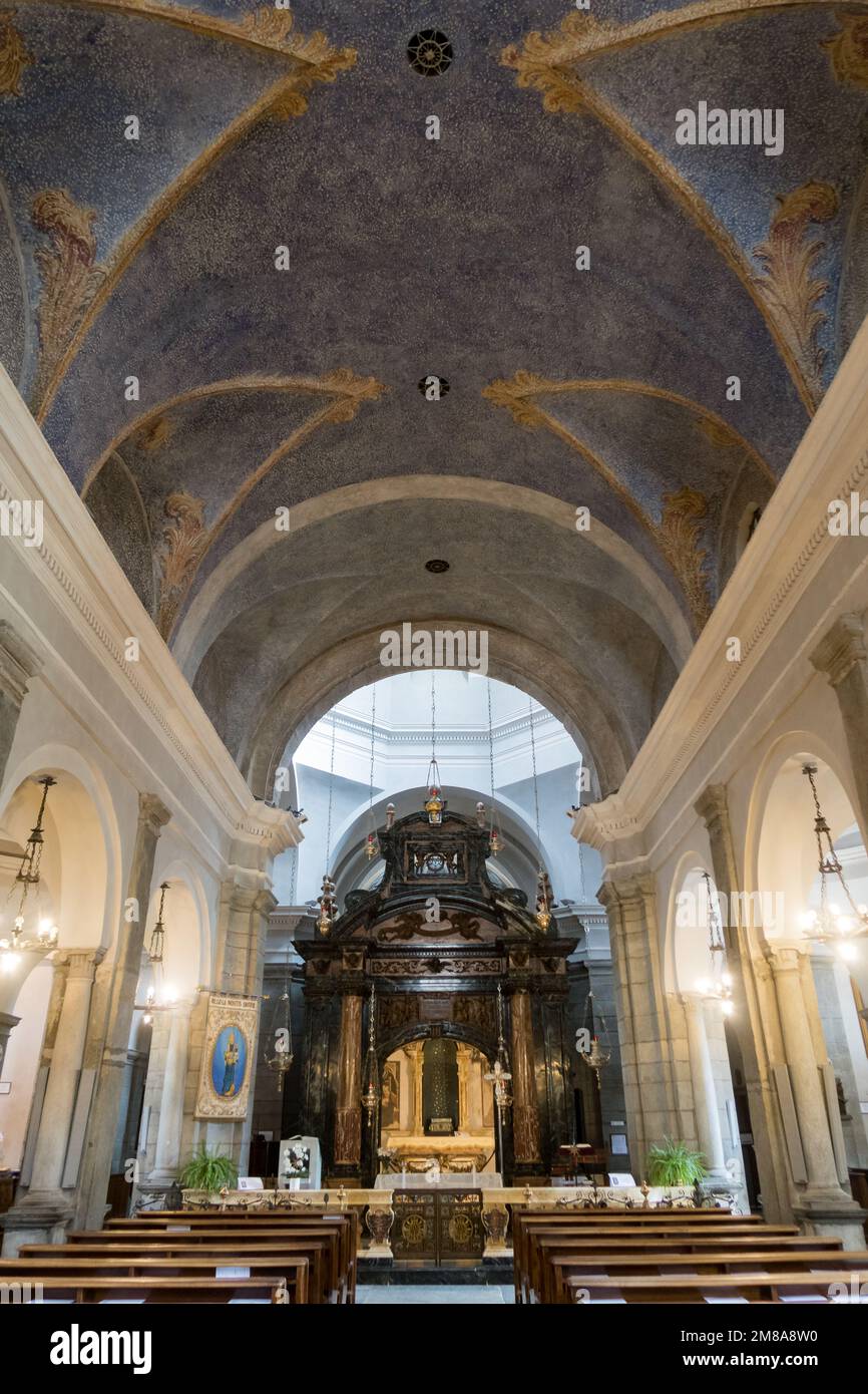 Oropa old church altar hi-res stock photography and images - Alamy